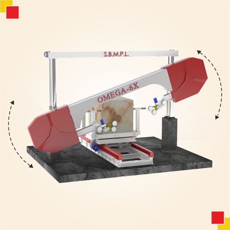 Mild Steel Automatic Omega-6X Robo Wire Saw Machine for Industrial at ...
