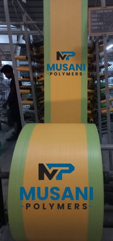 Musani Polymers Plain PP Woven Cement Bag Roll at Rs 100 in Rajkot - ID ...