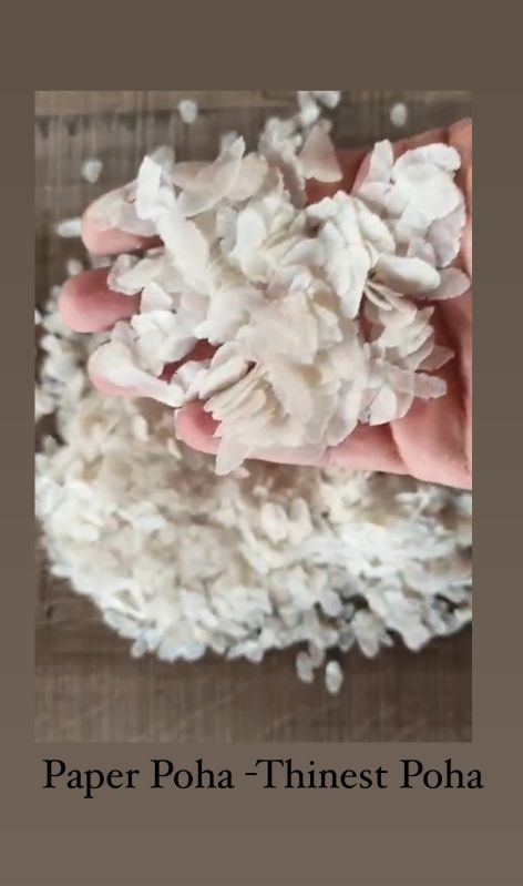 Organic Paper Poha, Color : White 12% at Best Price in Raipur - ID: 7978854