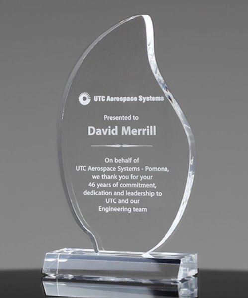 Mango Shaped Crystal Plaque, Color : Transparent Antique at Best Price ...