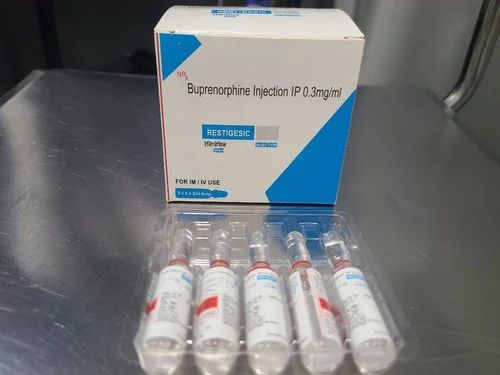 Restigesic 0.3mg Injection, API Form : Liquid, Purity : 90% at Rs 65 in ...