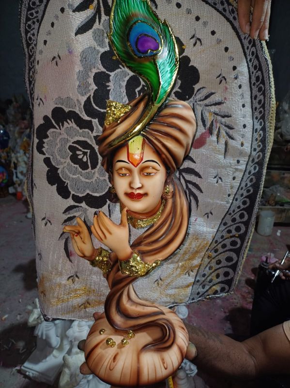 Color Coated Polyresin Lord Krish Showpiece, Color : Multicolor at Best ...