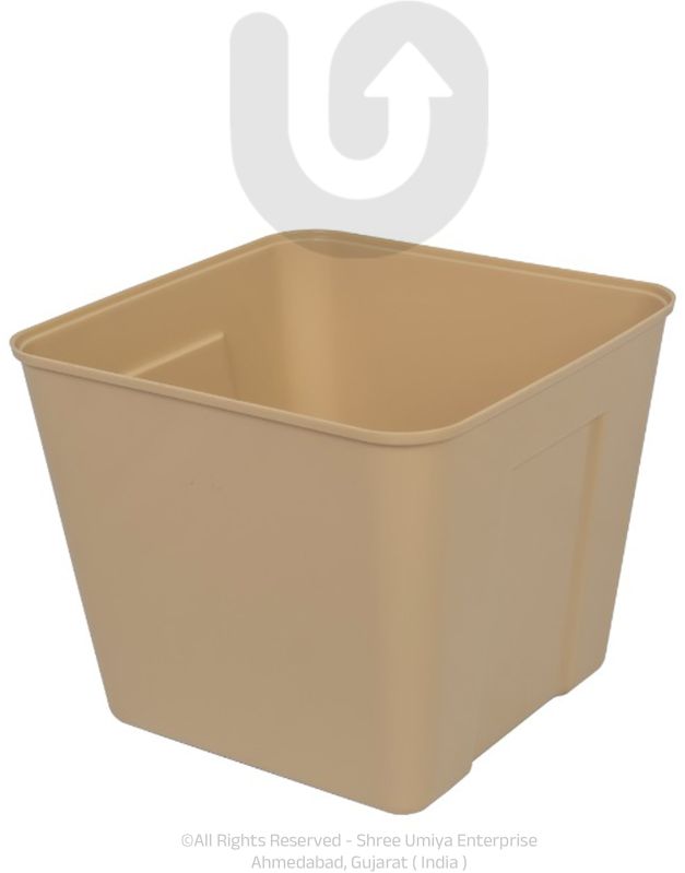Plastic Plain Beige Ice Bucket, Shape : Square at Rs 33 in Ahmedabad ...