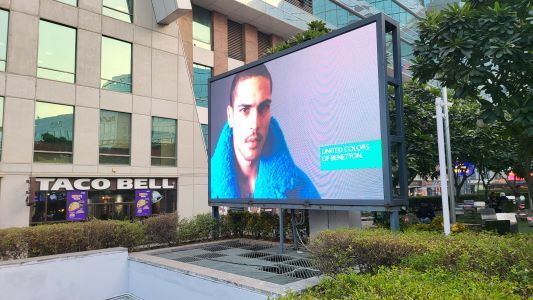 Outdoor LED Advertising Displays, Tube Chip Color : RGB at Rs 6300 in ...