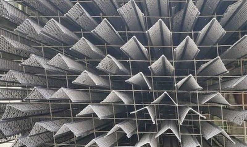 PVC Cooling Tower Splash Fill, Color : Grey at Best Price in ...