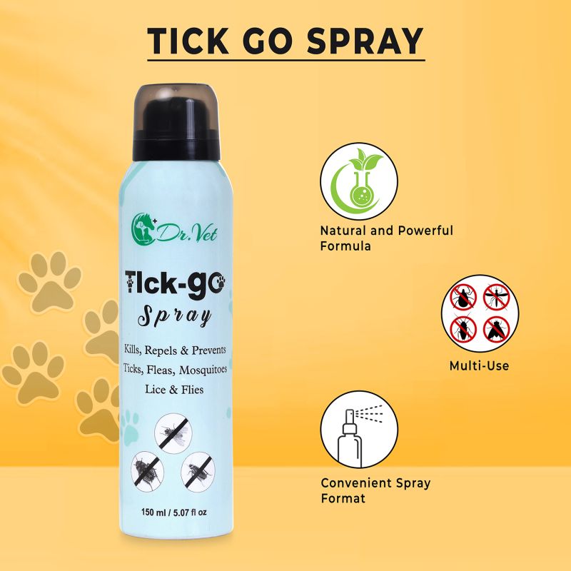 Dr. Vet Tick Go Spray at Rs 449 in Sonipat - ID: 8067152 | M/s Yaxon ...