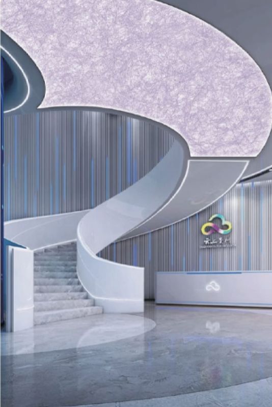 Textured (Matte Textile Barrisol Texture Stretch Ceiling at Best Price ...