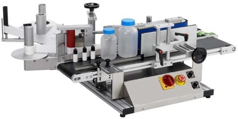 SS304 Micro Processor Table Top Labeling Machine, Power : Single at ...