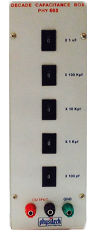 CAPACITANCE DECADE BOXES - Physitech Electronics, Secunderabad, Telangana