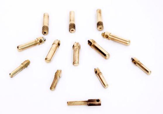 Brass Round Socket Pins, Technics : Hot Dip Galvanized - Sudhan India ...