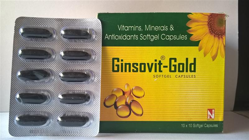 Ginsovit-Gold Capsules, for Hospital, Clinical at Best Price in ...