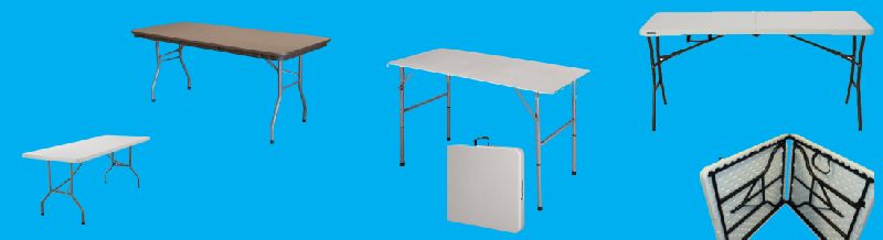Plastic Rectangular Folding Table at Best Price in Mumbai | Reliance Tents
