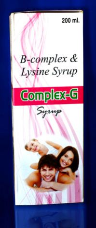 Complex G Syrup at Best Price in Delhi - ID: 389265 | Eminence Research ...