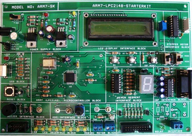 GS Electronics in Bangalore - Manufacturer of ARM LPC2148 DEVELOPMENT ...