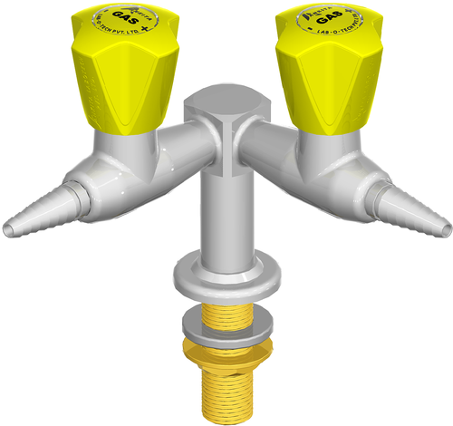 2 Way Gas Taps at Best Price in Vadodara | ANKITA LAB-O-TECH PVT. LTD..