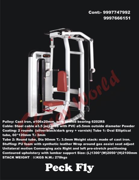 Peck Fly Machine at Best Price in Bareilly - ID: 1075142 | Energy Gym ...