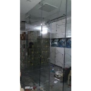 Plain Shower Glass Partition, Shape : Rectangular - Kgn Aluminium House, Kolkata, West Bengal