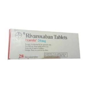 Xarelto Rivaroxaban Tablets, Packaging Type : Strip - R.R.M. Medical ...