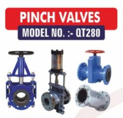 Cast Iron Pneumatic Operated Pinch Valves, for Gas Fitting, Oil Fitting, Water Fitting ...