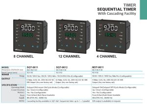 8-channel Digital Sequential Timer For Industrial, Laboratory ...