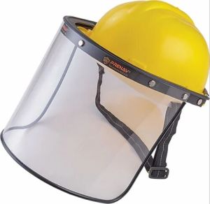 Spring Loaded Face Shield with Nap Safety Helmet at Rs 186 in Delhi ...
