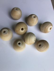 Smooth Finish Natural Wooden Round Ball Multiple Size at Best Price in ...
