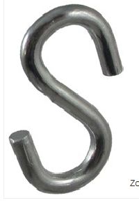 Spring steel S Shaped Round Wire Hooks by Essentra India Private ...